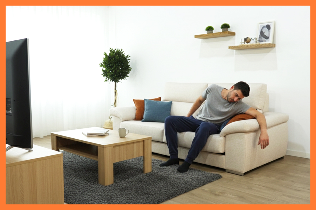 Cómo sentarse correctamente en el sofá sin dolor - Sofás Valencia